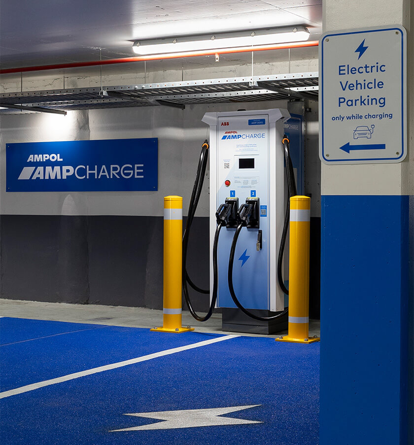 Ampol Charging Station | Stowe Australia Pty Ltd.